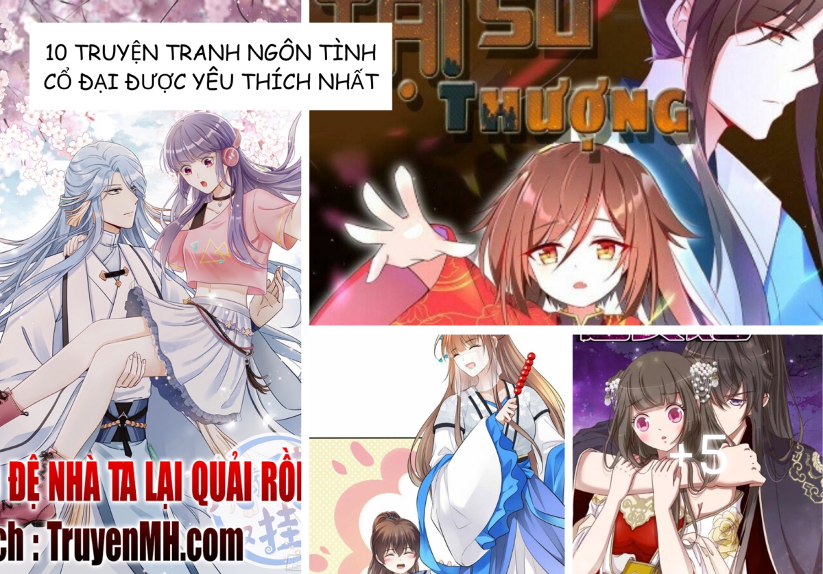 10 truyện tranh ngôn tình cổ đại hay nhất, bạn đọc hết chưa?