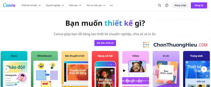 Hướng dẫn cách vào kho kí tự icon miễn phí trên Canva đơn giản